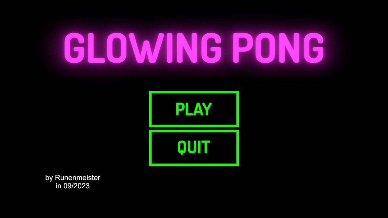 Pong Unity Youtube