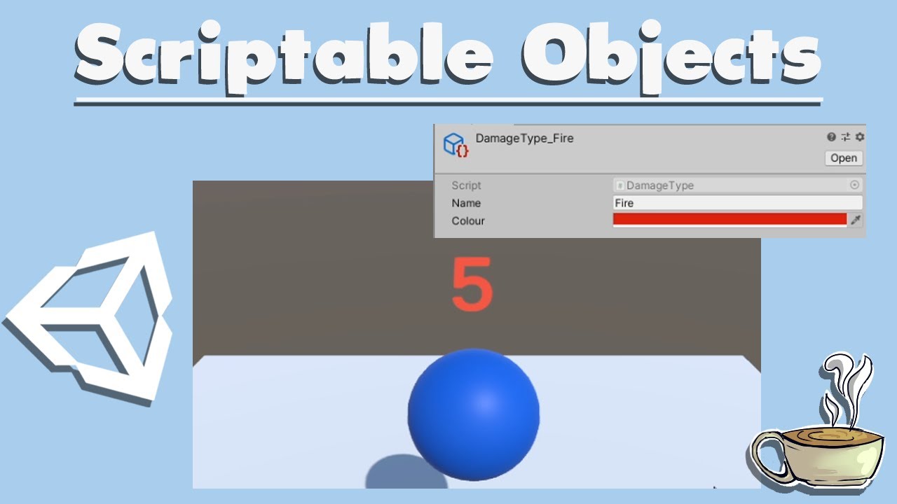 Get Started With Unity Scriptable Objects Youtube