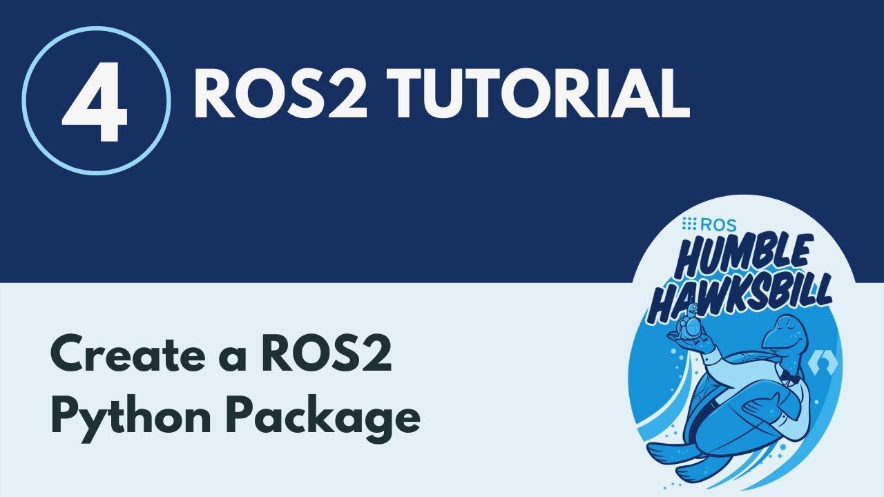 Create A Ros2 Python Package Ros2 Tutorial 4 Youtube