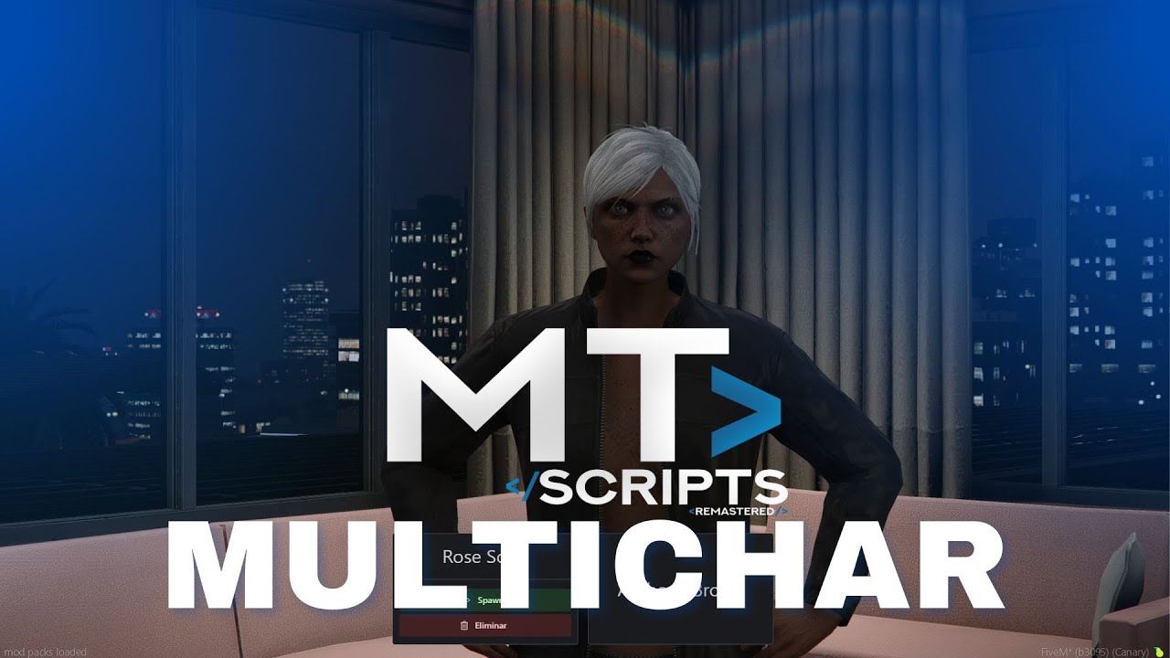 Mt Multicharacter Fivem Multi Character Script Youtube