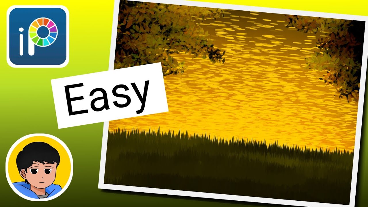 How To Draw Landscape Ibis Paint X Tutorial Part 2 Sunset