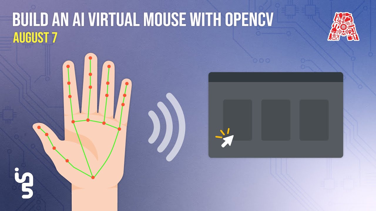 Build An Ai Virtual Mouse With Opencv Youtube