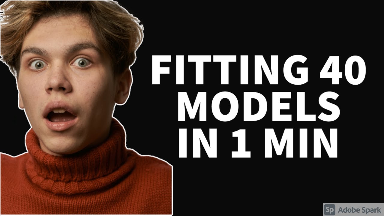 Lazypredict Fitting 40 Models In 1 Mins Youtube