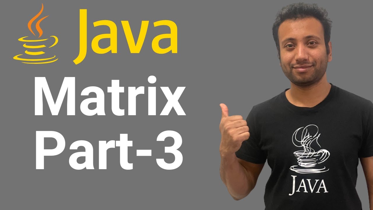 Java Bangla Tutorials 78 Array Matrix Part 3 Diagonal Matrix