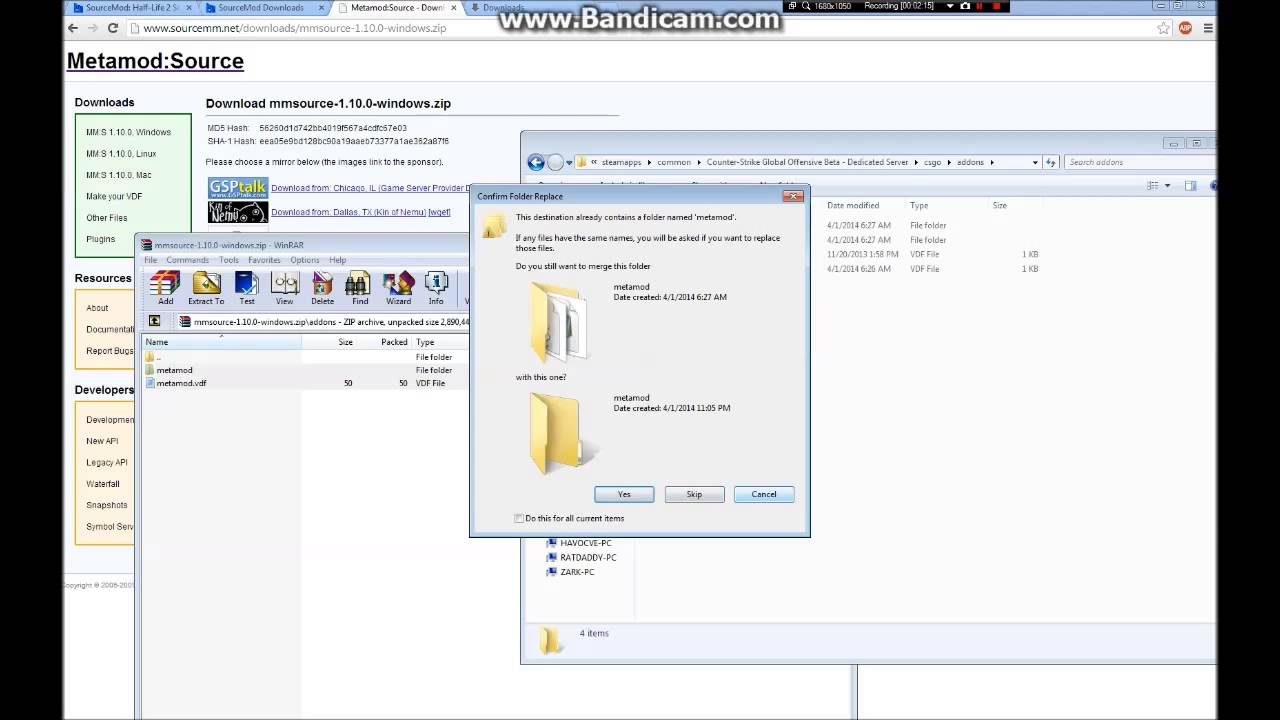 Csgo Sourcemod Metamod And Plugins Part 2 Youtube