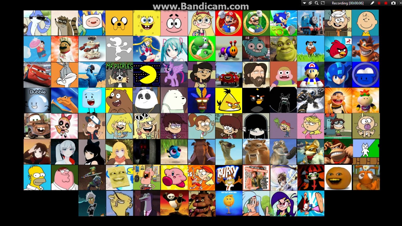Top 100 Character Contest 1 Youtube