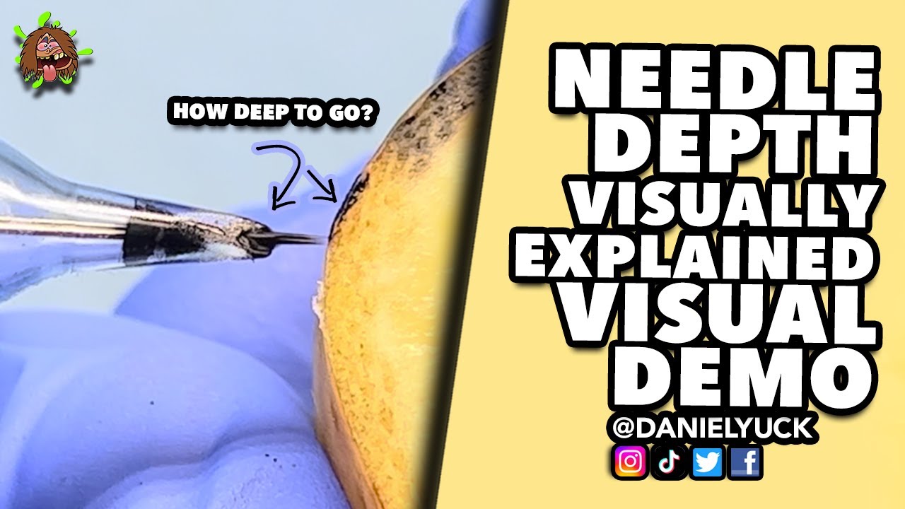 Needle Depth Visually Explained Tattooing 101 Youtube