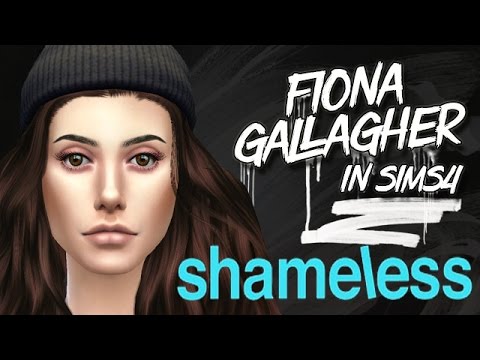 создание персонажа в The Sims 4 Fiona Gallagher Youtube