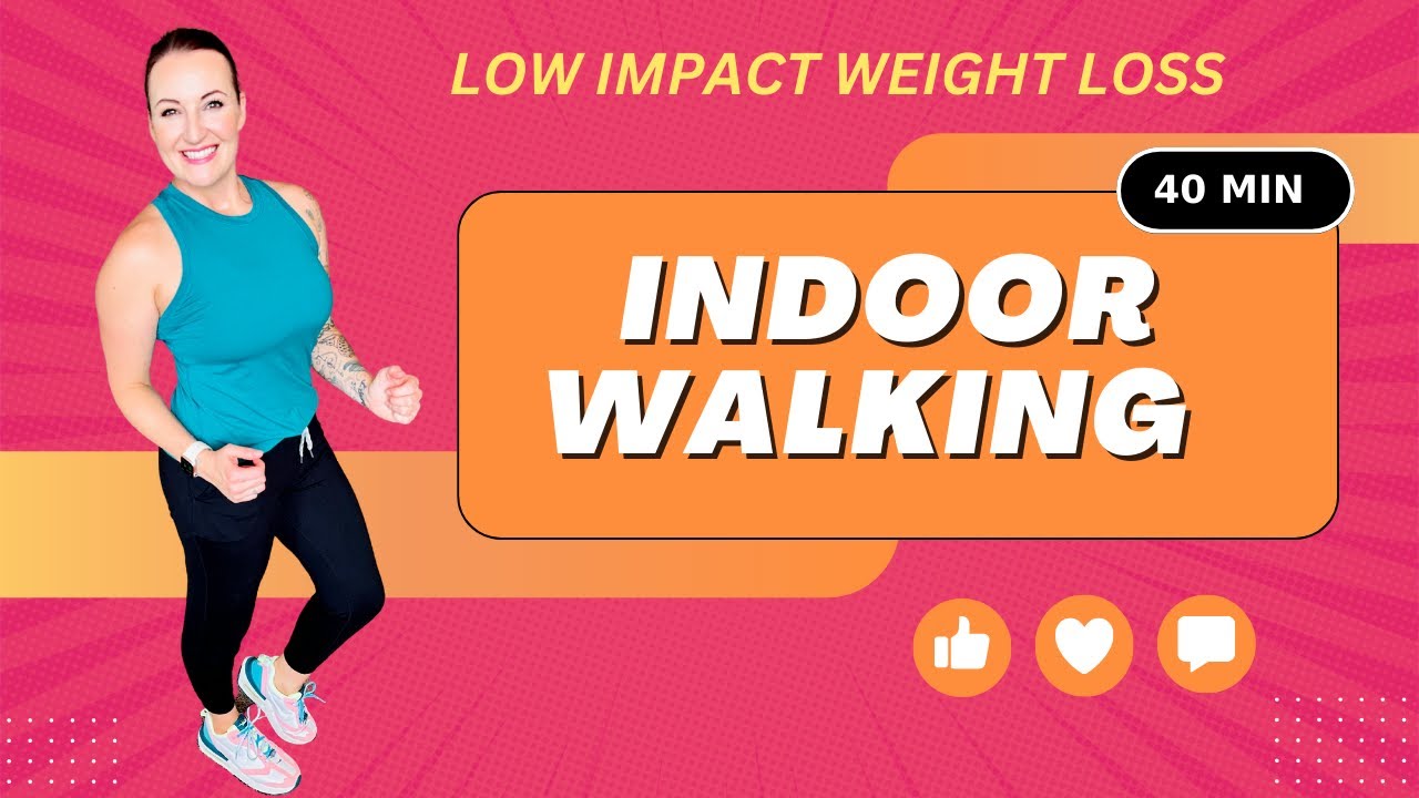 Walking Weight Loss 40 Min Walking Workout Indoor Walking Workout