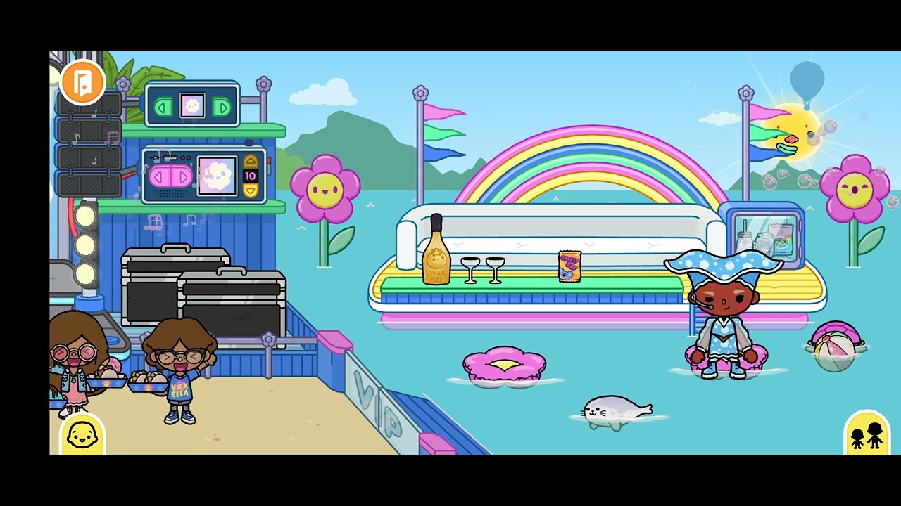 Toca World The Toca Boca Concert With Her Friends Youtube