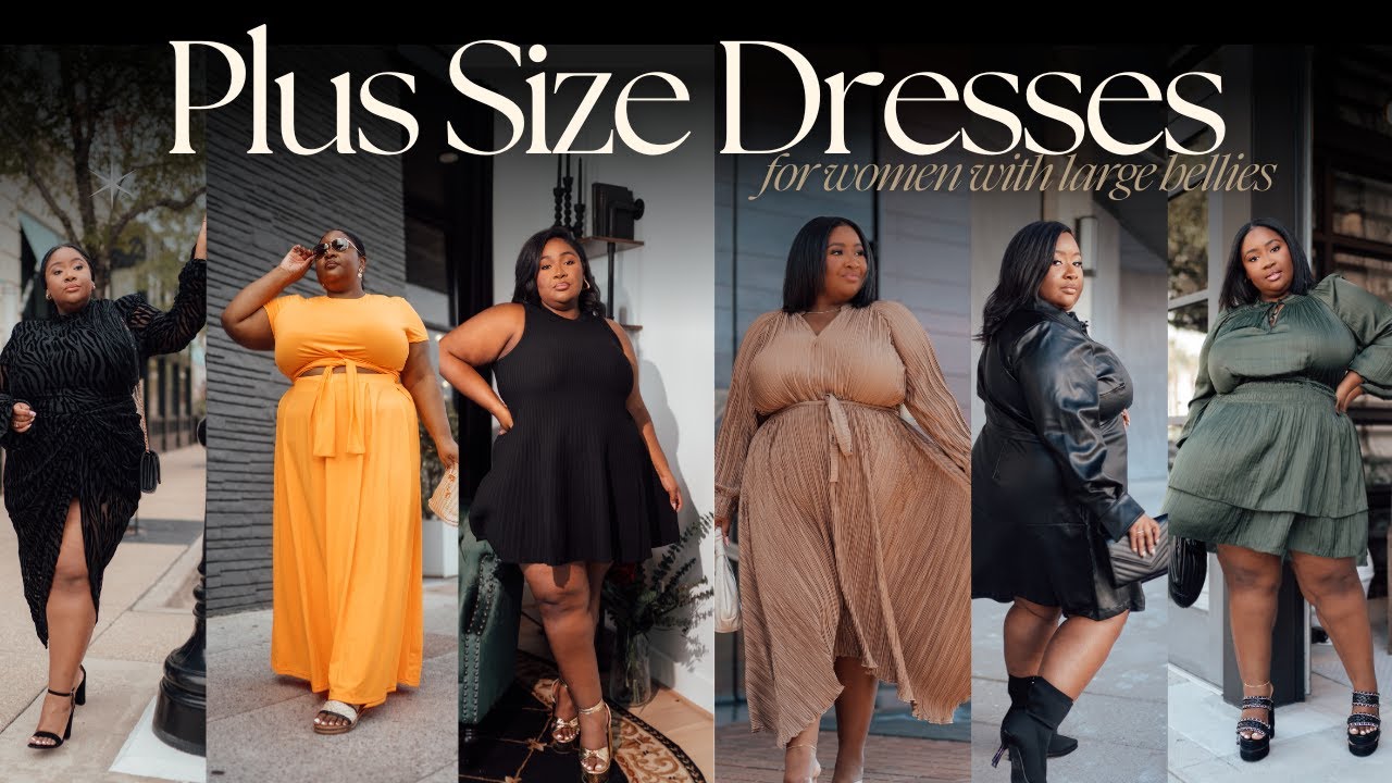 9 Plus Size Dresses For Women With Larger Bellies Plus Size Style