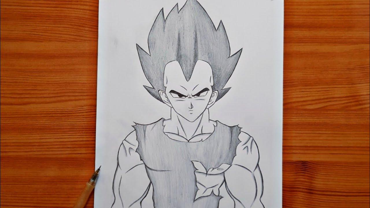 How To Draw Vegeta Full Body Step By Step Infoupdate Org