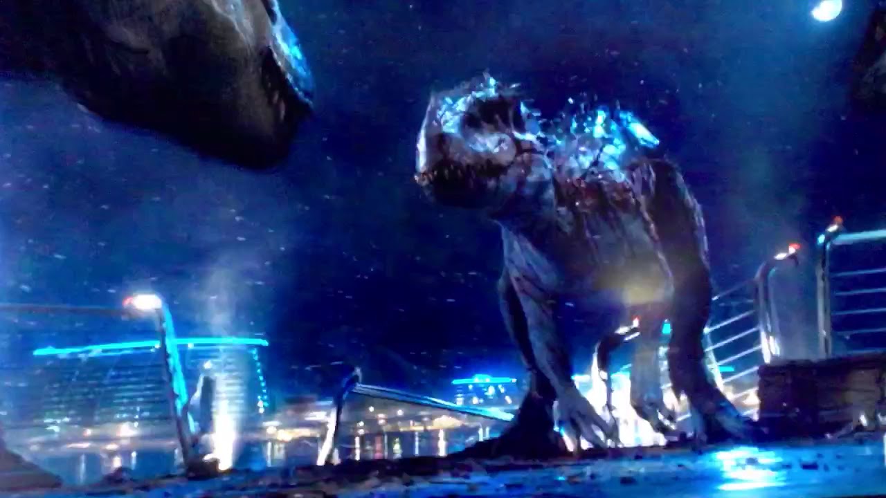 Jurassic World Dinosaur Battle And Indominus Rex Death Most 2nd