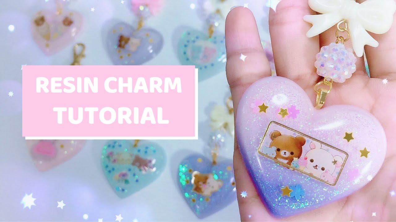 Kawaii Resin Charm Tutorial For Beginners Youtube