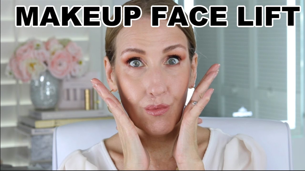 How To Lift Face With Makeup Youtube