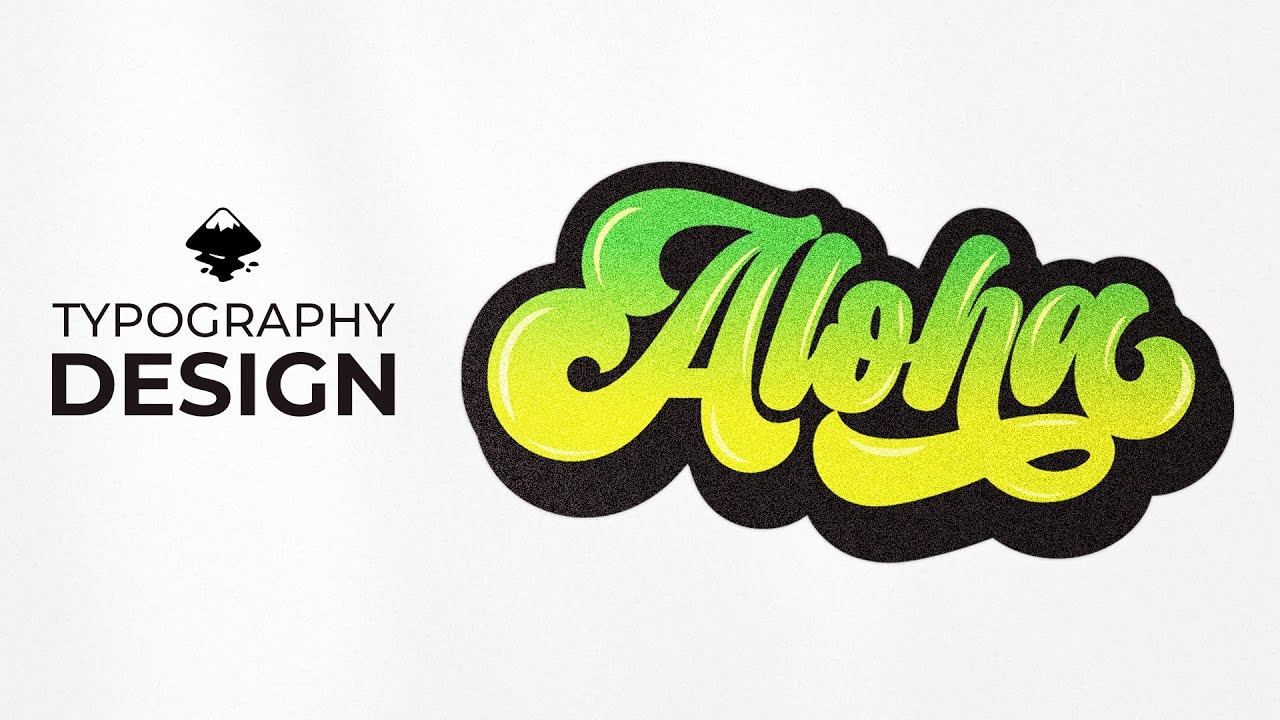 Inkscape Tutorial Custom Type Designs On Inkscape Youtube