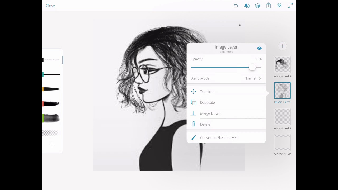 Drawing On My Ipad Youtube