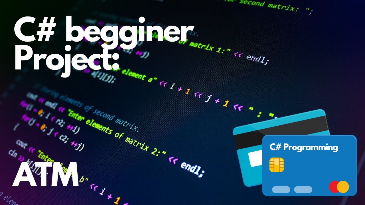 C Beginner Projects Atm Coding Tutorial Youtube