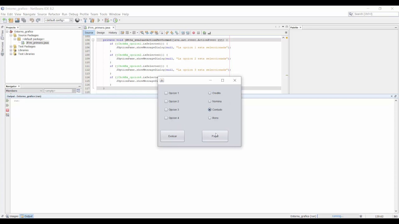 4 Jcheckbox Y Jradiobutton Youtube