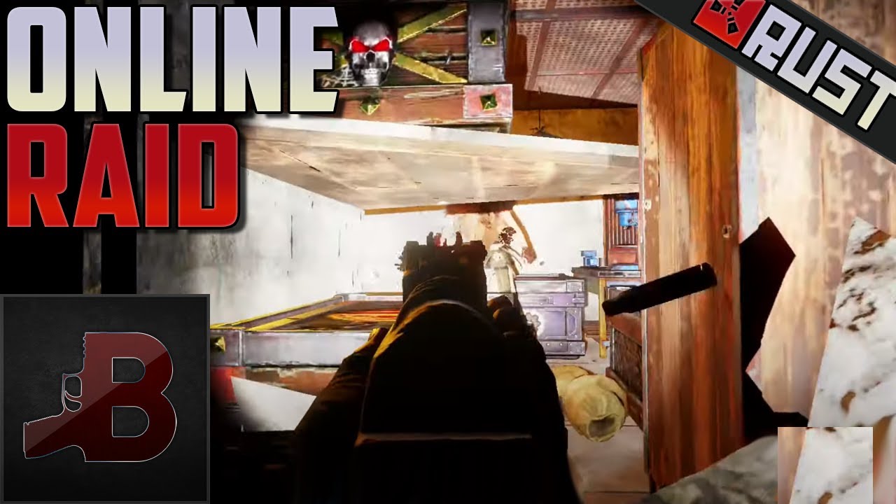 Early Online Raid Rust Youtube