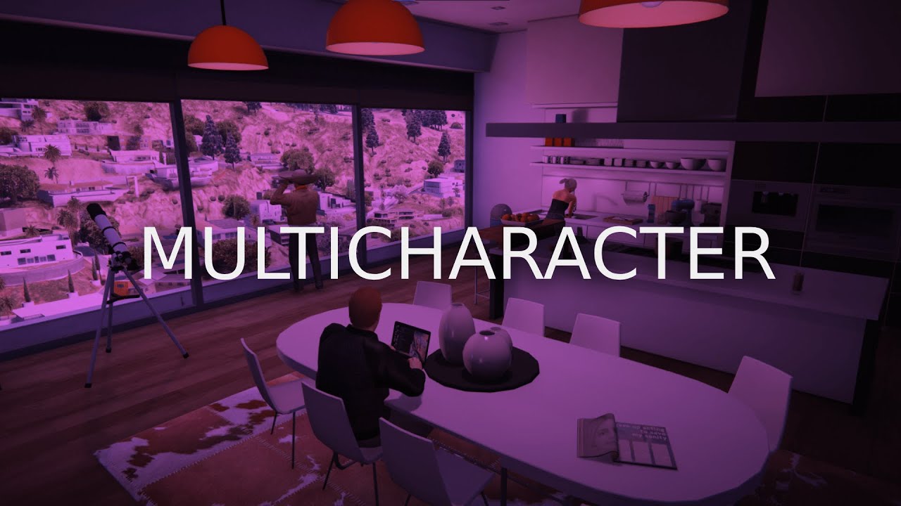 Animated Multicharacter System Showcase Fivem Youtube