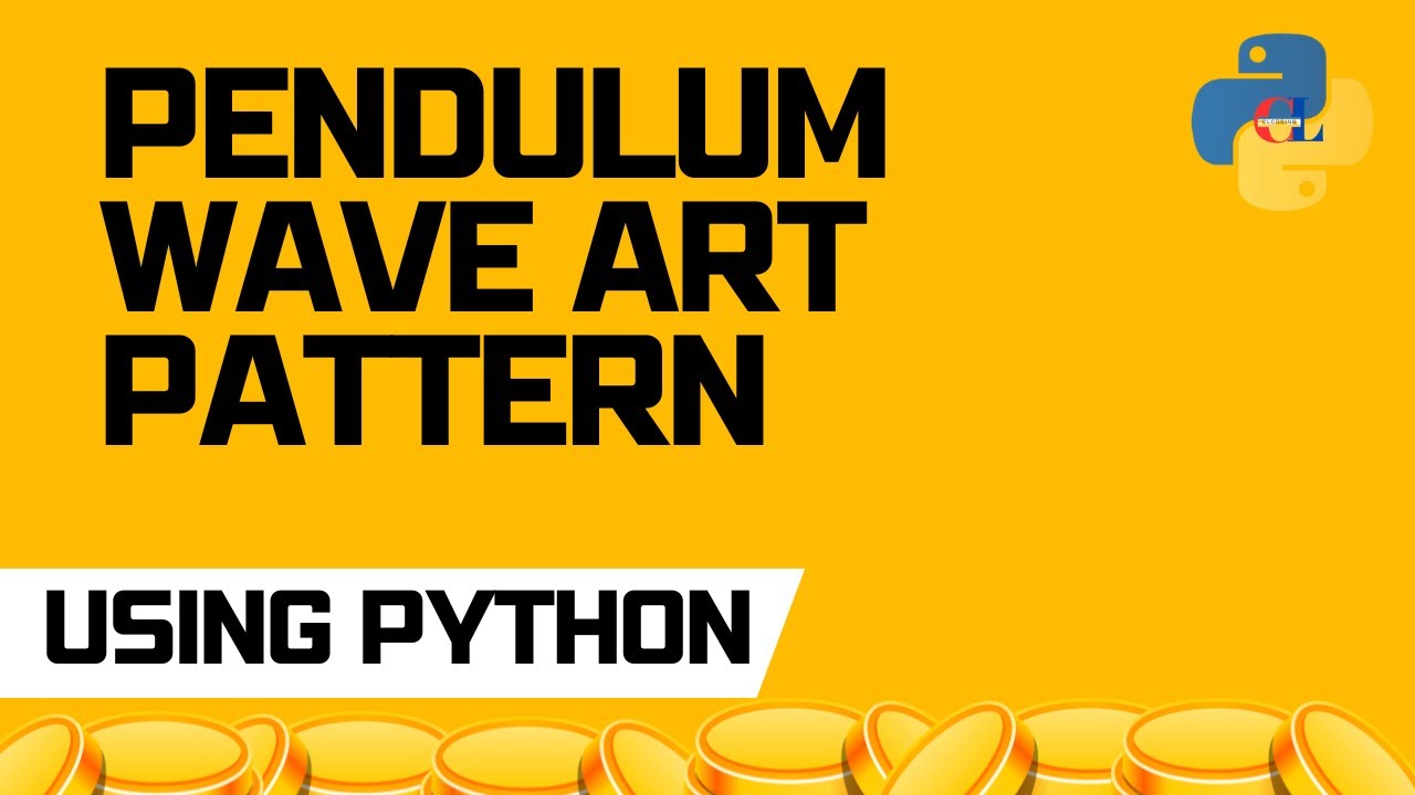 Pendulum Wave Art Plot Using Python Youtube