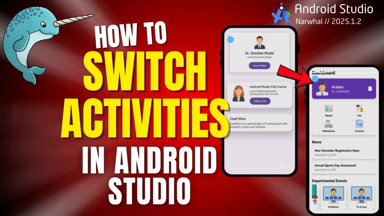 Switch Between Screens In Android Studio Intents Explained Simply