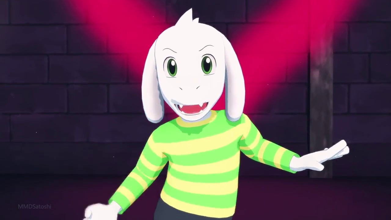 Mmd Undertale Miracle Paint Asriel Youtube