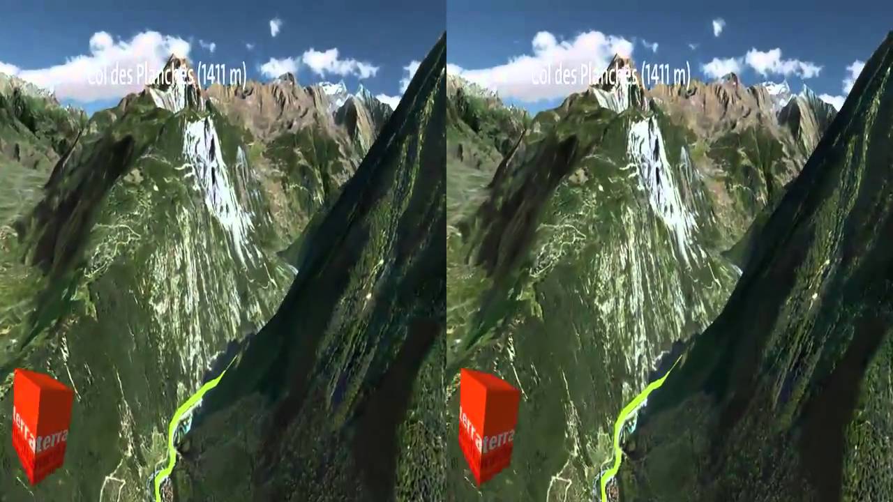 Stereo 3d Terrain Animation Demo 720p Youtube