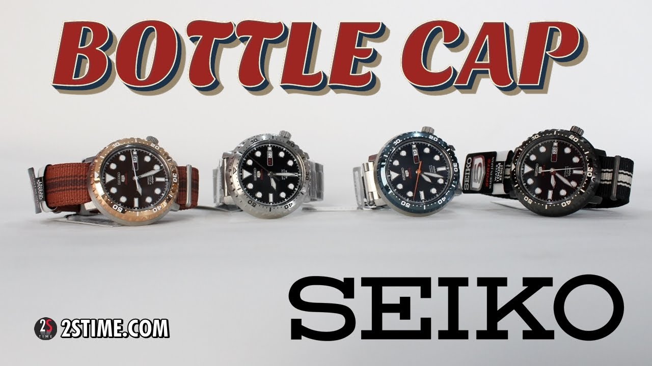 Seiko Bottle Cap Collection By 2stime Youtube