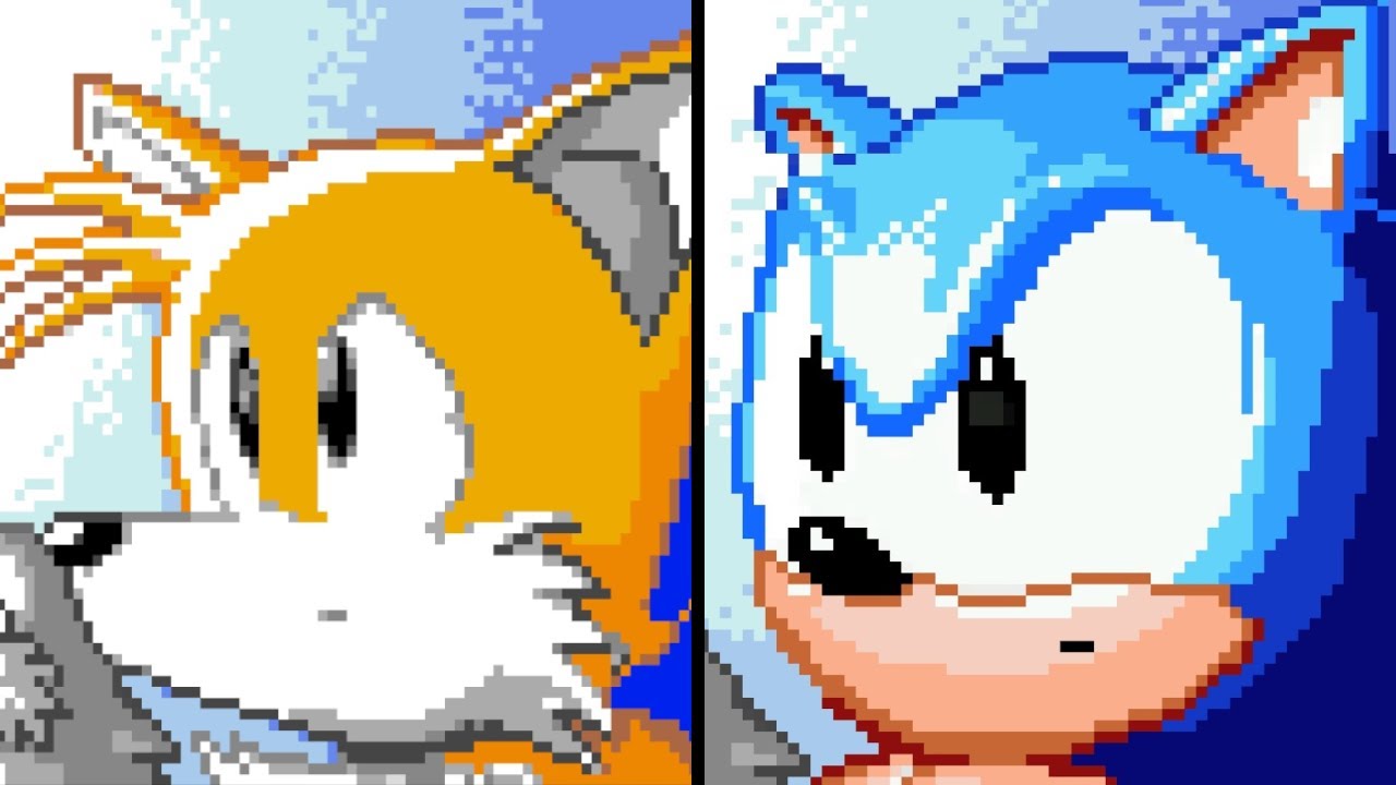 Sonic 2 Colored Ending Sonic And Tails Youtube