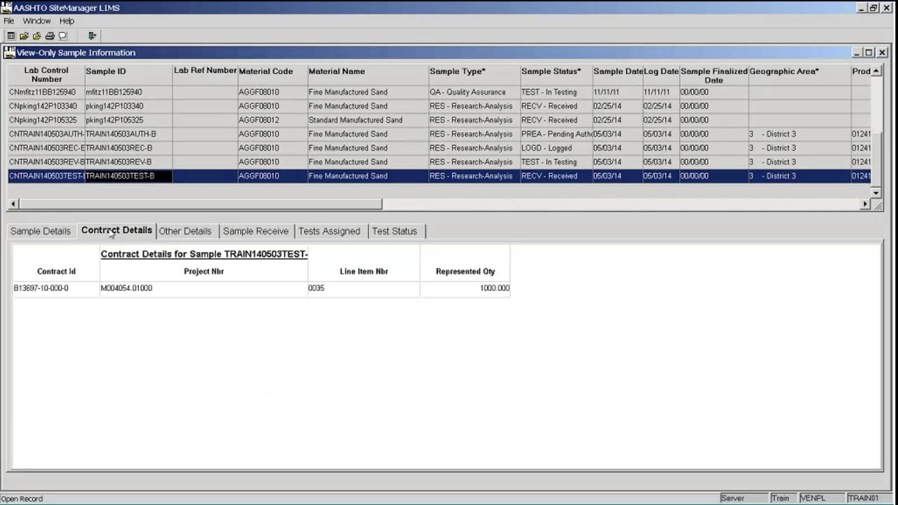 5 Viewing Sample Information In Lims Youtube