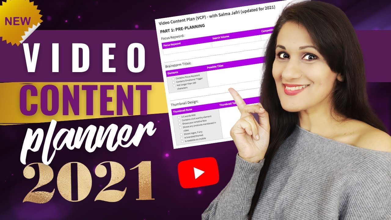 Get Your Youtube Video Planning Template Free How To Plan Outline