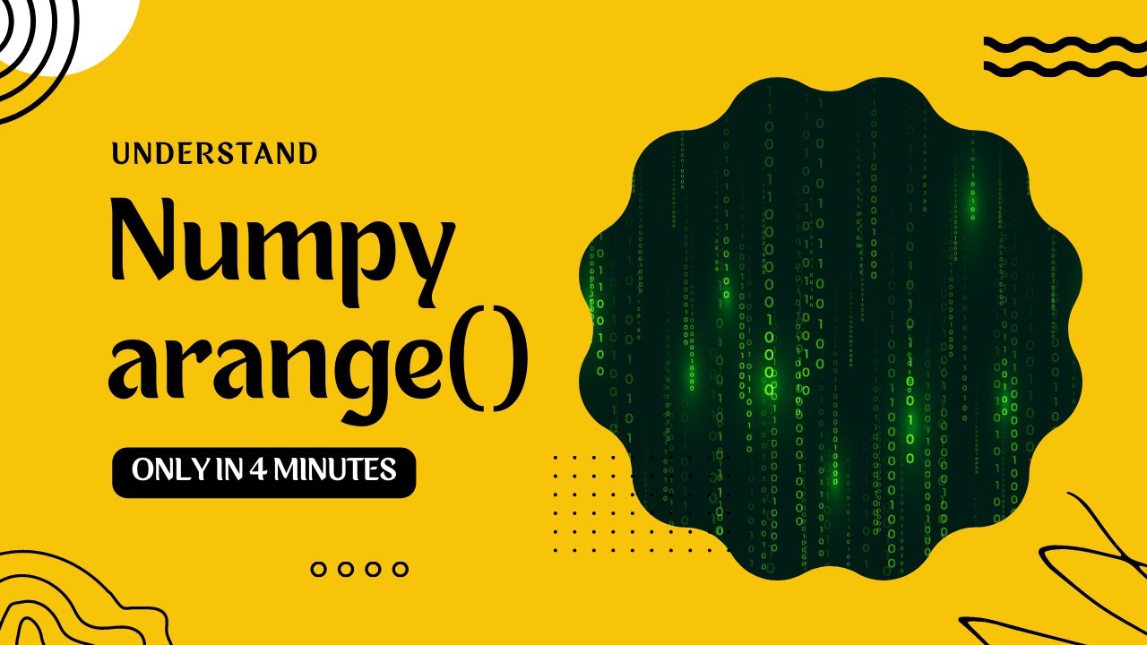 Numpy Arange Youtube
