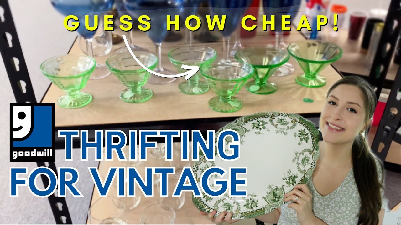 Goodwill Thrifting For Home Decor Thrift Haul Thrifting To Resale