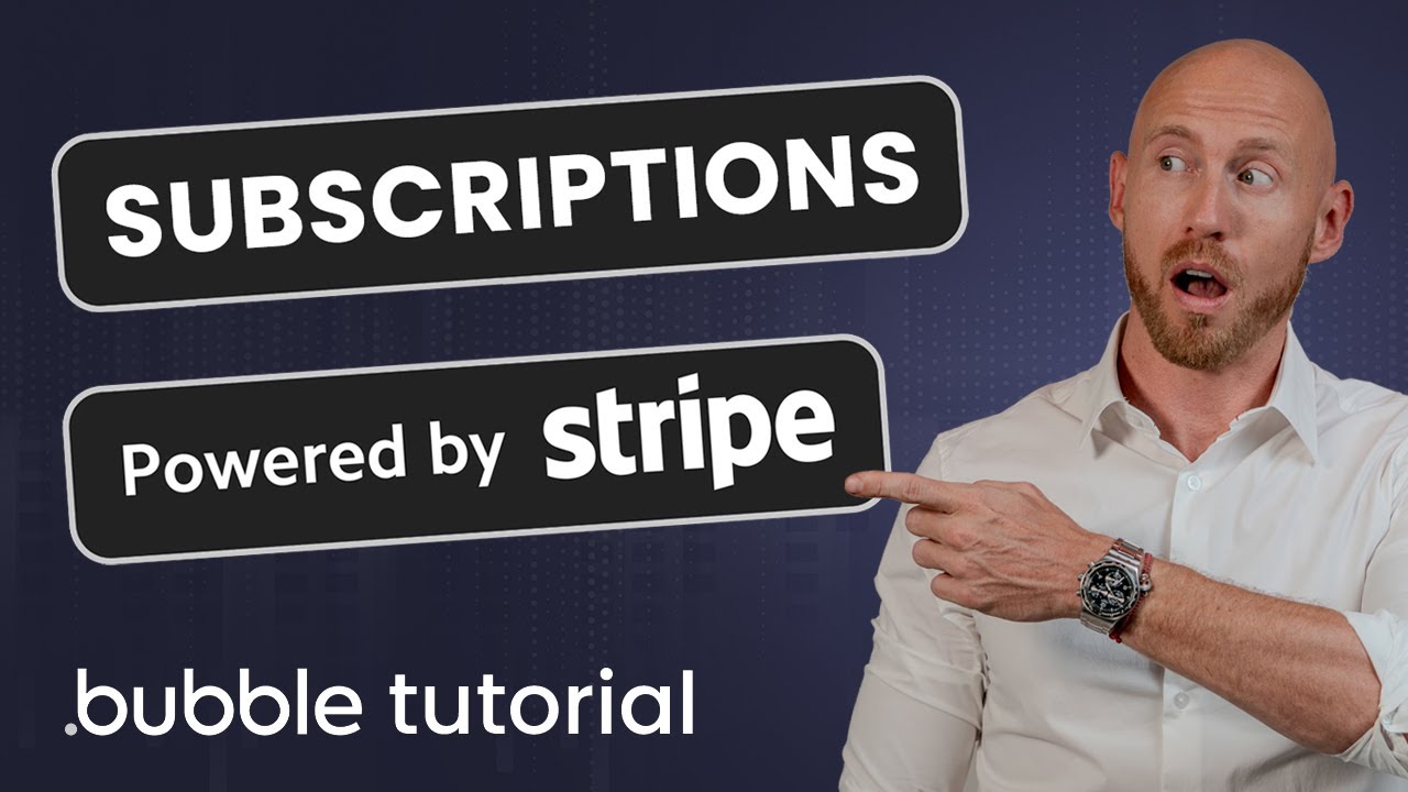 Full Setup Of Stripe Subscriptions In Bubble Bubble Io Tutorial Youtube