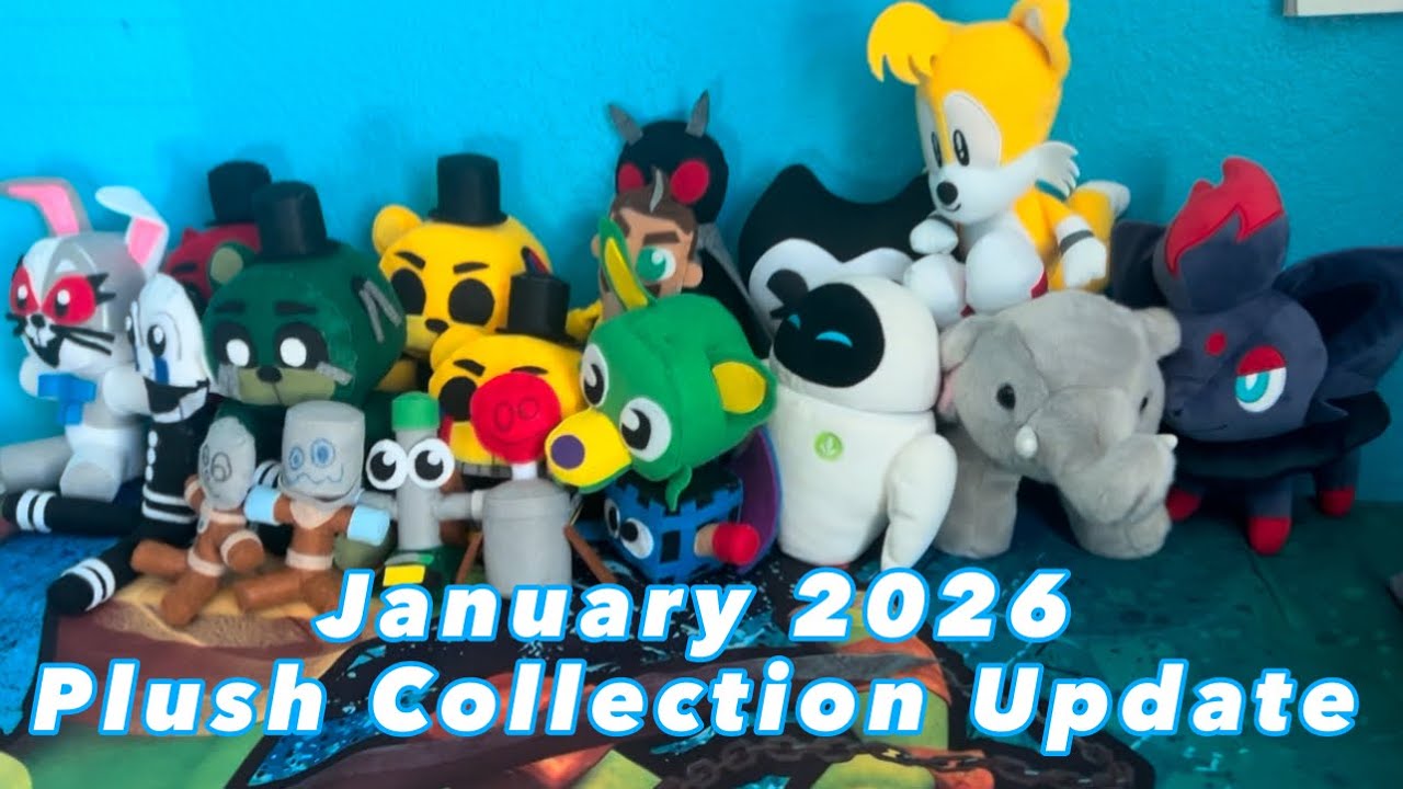 Plush Collection Update January 2026 Youtube