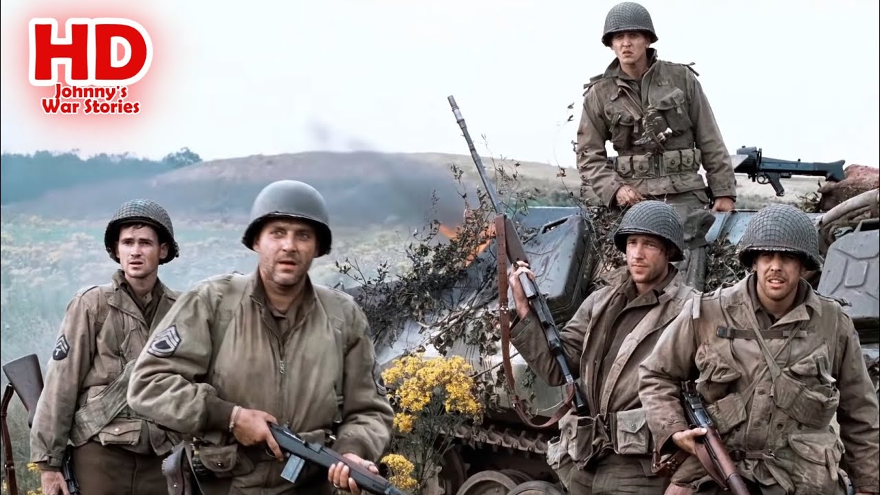 Saving Private Ryan Half Track Scene Youtube