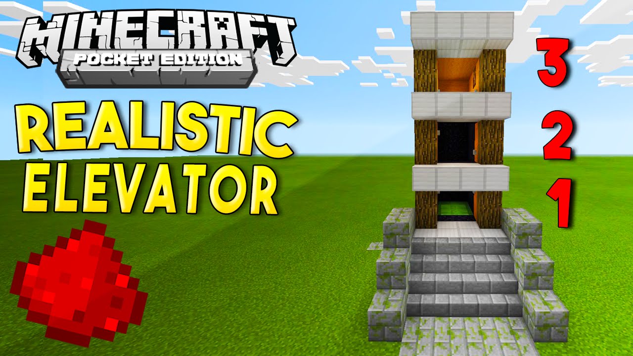 Minecraft Redstone Elevator Tutorial