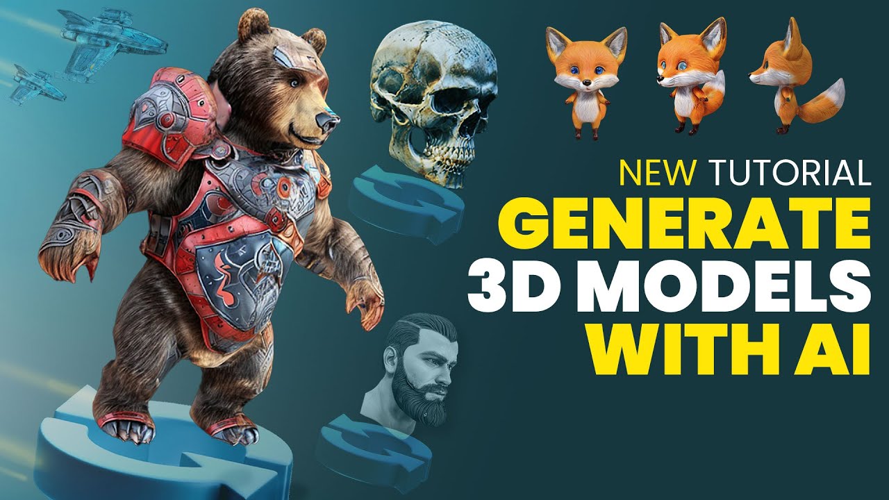 Create Stunning 3d Models Textures With Ai Full Ai Animation