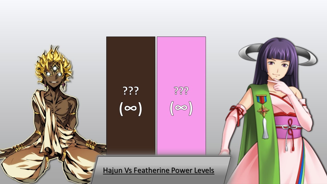 Featherine Vs Hajun Power Level Youtube