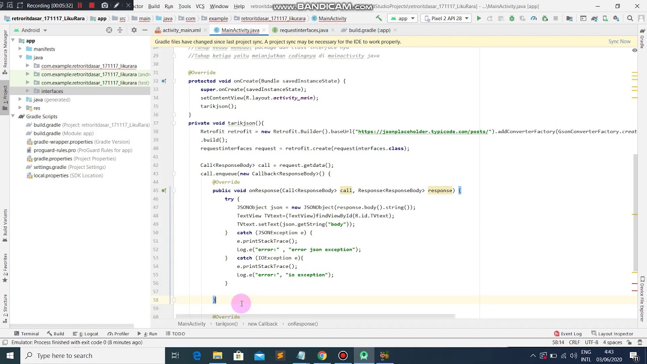 Retrofit Android Studio Youtube