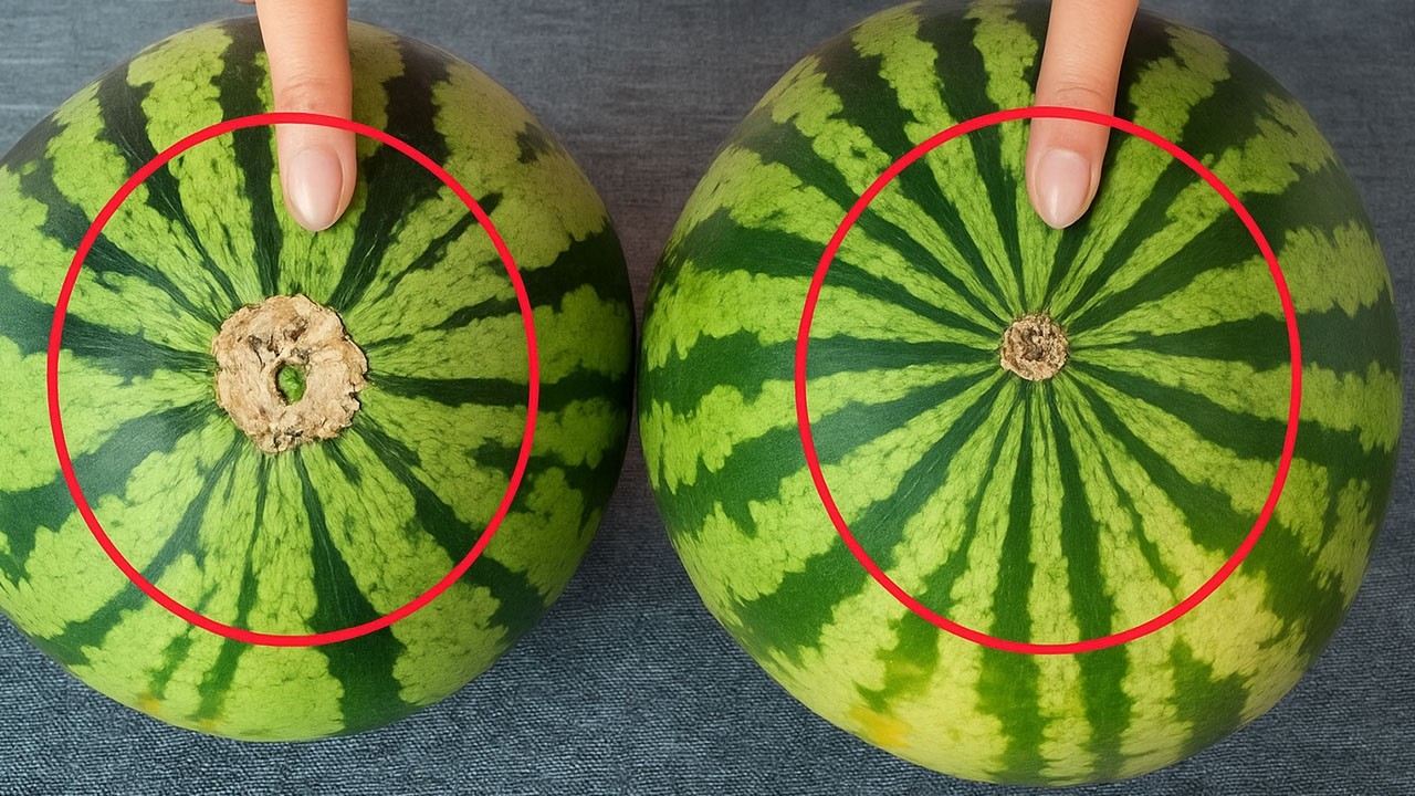Just Look At These Points To Pick Fresh Juicy Watermelons Clever