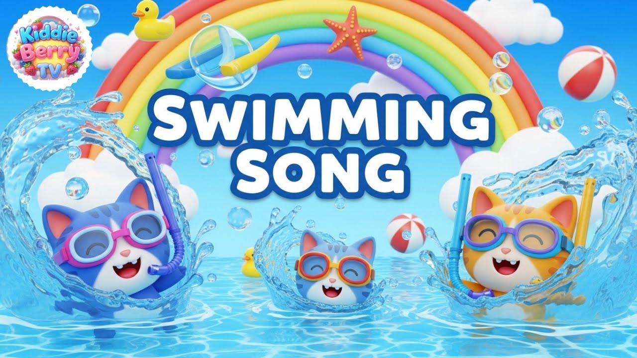 Swimming Songs For Kids Children S Songs And Nursery Rhymes Youtube