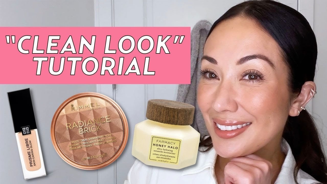 How To Get The Tiktok Clean Look My Skincare Makeup Tutorial