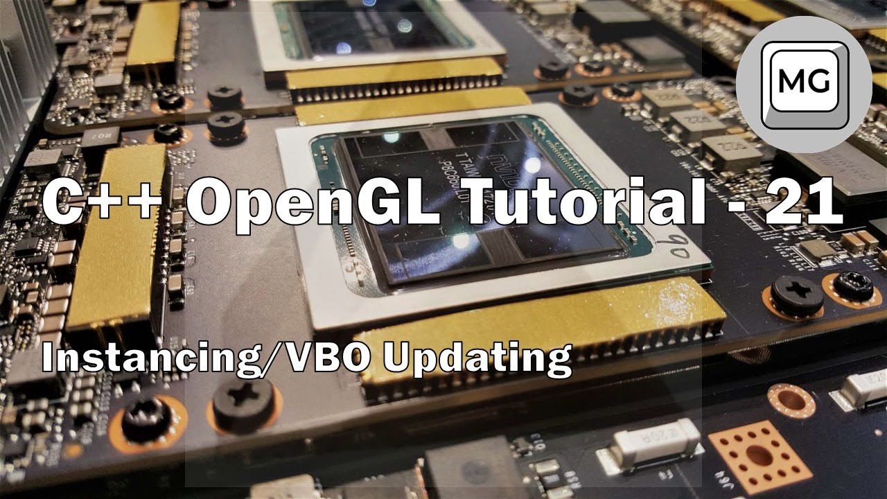 C Opengl Tutorial 21 Instancing Vbo Updating Youtube