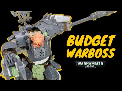 Poorhammer Budget Warboss Conversion Youtube