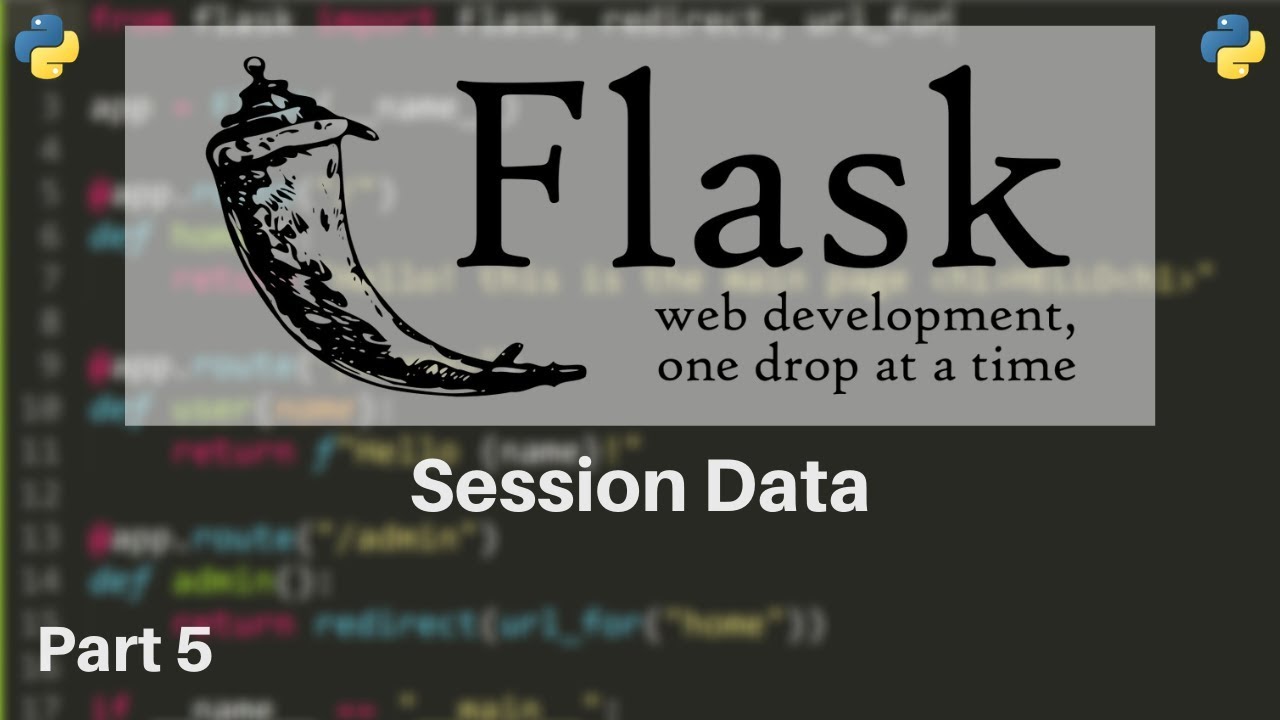 Flask Tutorial 5 Sessions Youtube