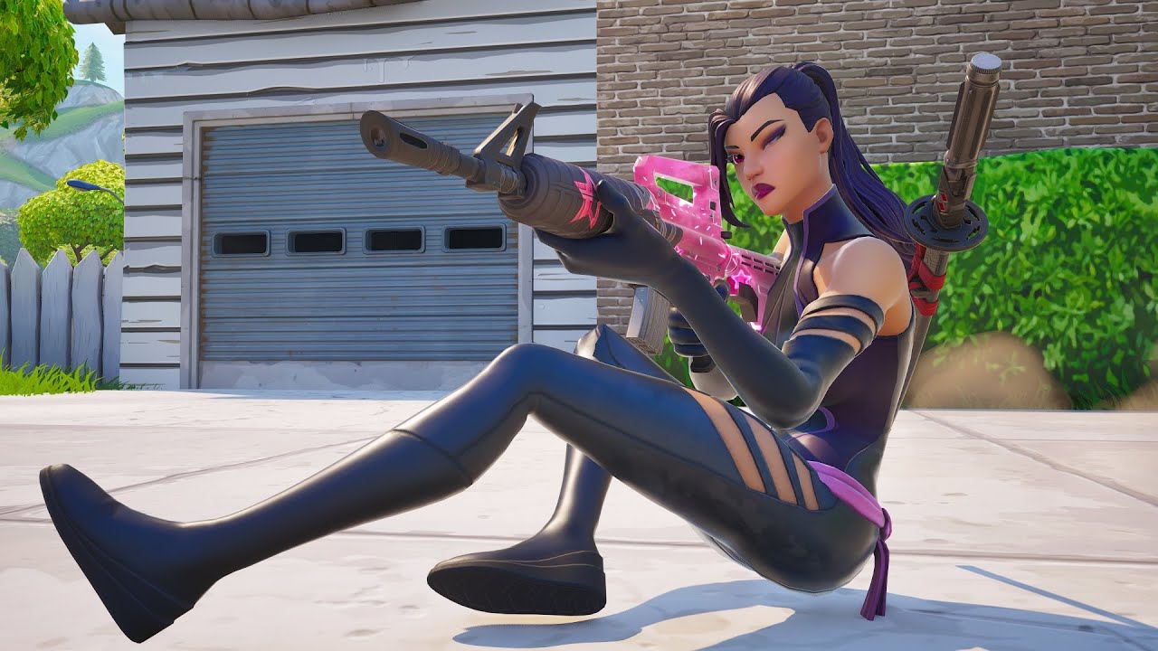 Fortnite Psylocke Skin Gameplay Fortnite Og Crown Royale 8
