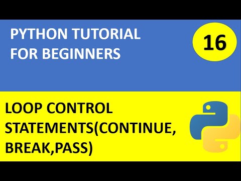 16 Python Tutorial 16 Python Control Statements With Example Break